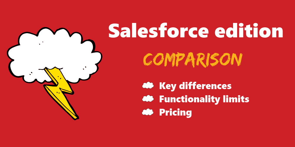 Salesforce edition comparison: key differences, limits, and pricing Salesforce edition comparison: key differences, limits, and pricing