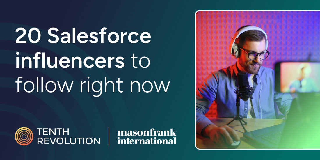 20 Salesforce influencers you need to follow in 2025 - Mason Frank